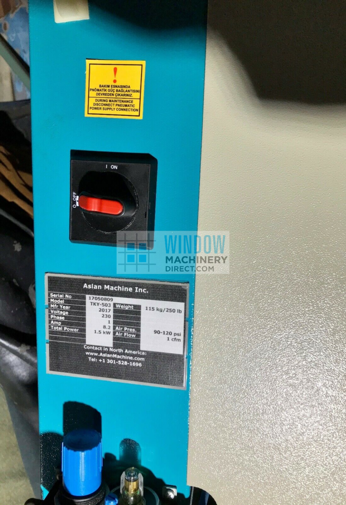 Automatic Welder for PVC windows - Window Machinery Direct