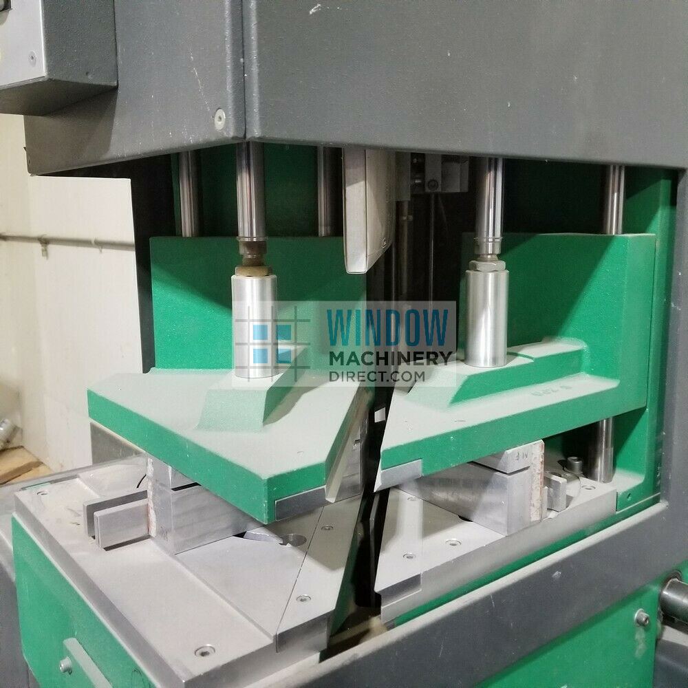 LISI Double Head Window Vinyl Welder - Window Machinery Direct